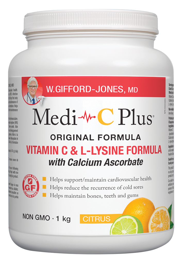 Medi-C Plus Original Formula - Citrus Flavour - 1kg - Preferred Nutrit ...