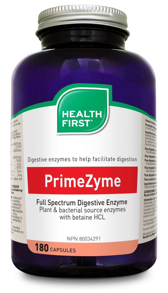 Health First PrimeZyme - 180caps | HealthBody Nutrition – Health & Body ...