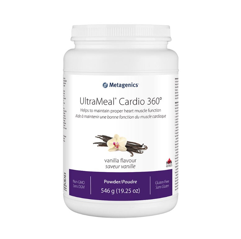 Metagenics UltraMeal Cardio 360° - Vanilla Flavour 546g – Health & Body ...