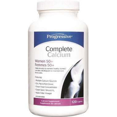 Progressive Complete Calcium Women 50+ - 120caps | HealthBodyNutrition ...